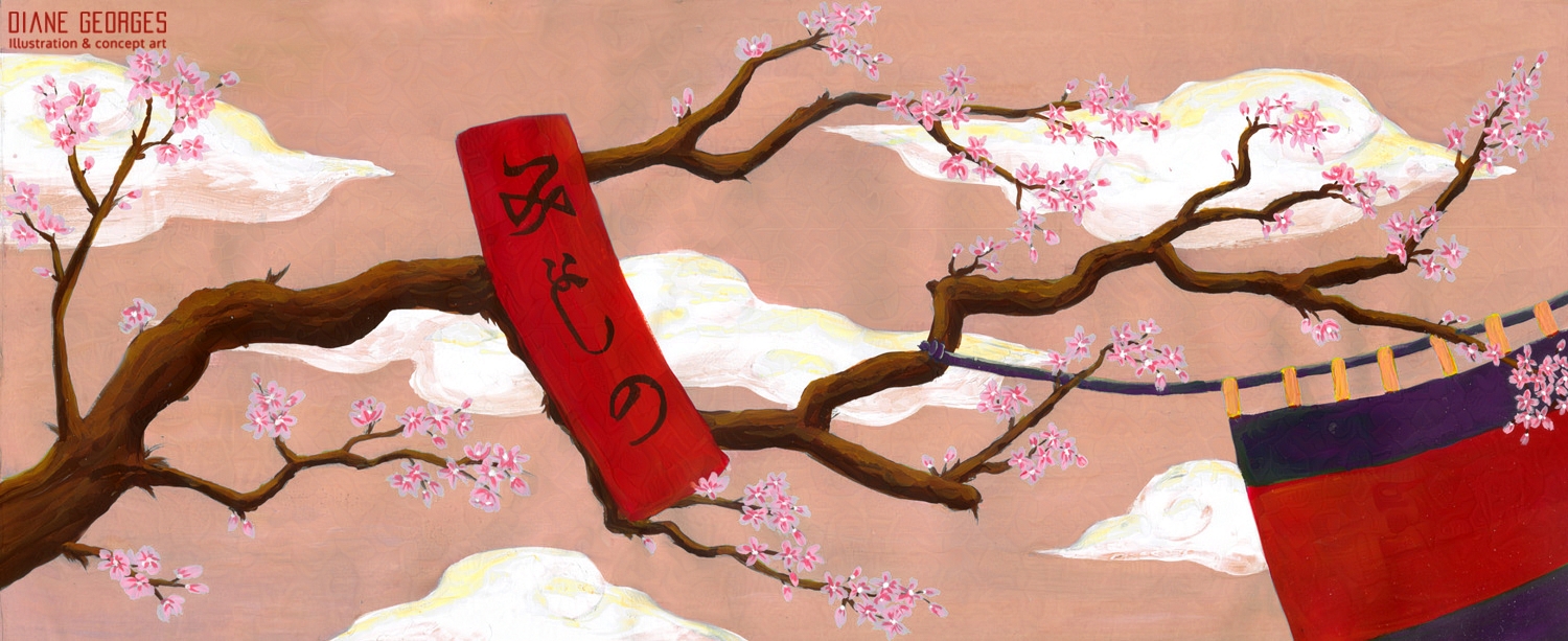Hanafuda cards game | Diane Georges | Artist